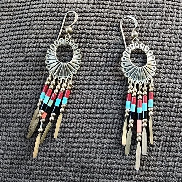 Etsy | Jewelry | Vintage Etsy Navajo Sterling Turquoise Native American ...
